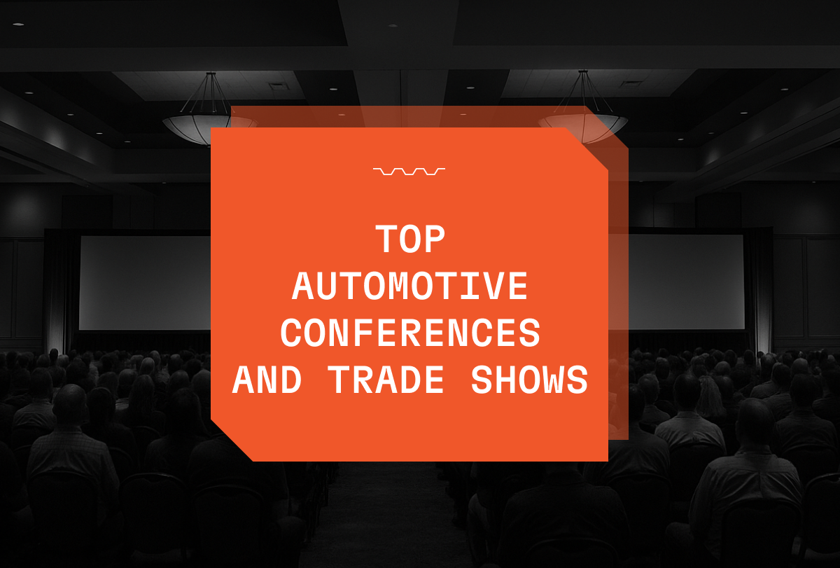 Top Automotive Conferences and Trade Shows in 2026